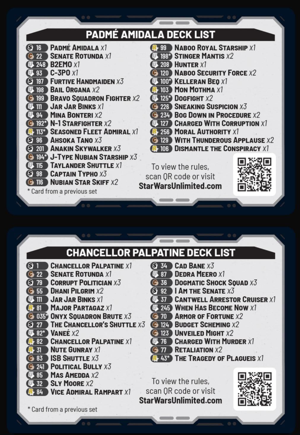 Upgrading the Star Wars: Unlimited Secrets of Power Spotlight Decks ...