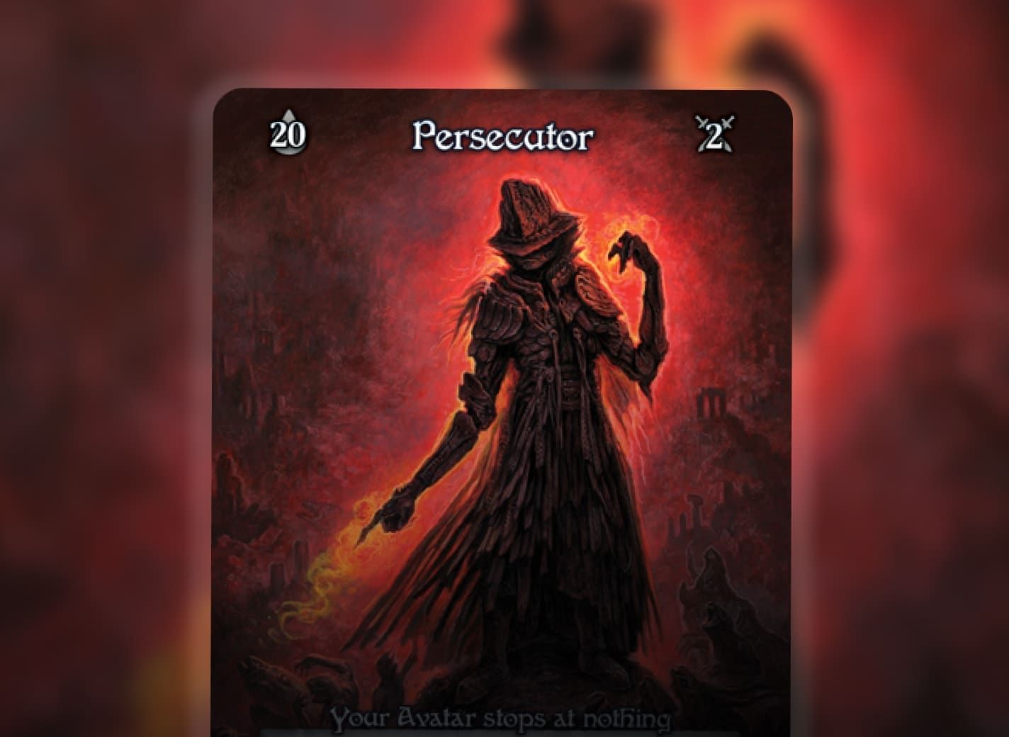 Our Exclusive Sorcery TCG Gothic Reveal: Persecutor | TCGplayer