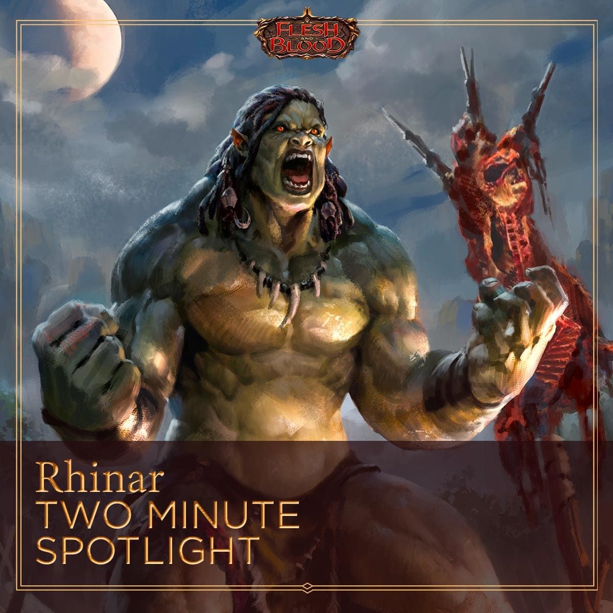 Rhinar Two-Minute Spotlight - Flesh and Blood TCG | TCGplayer