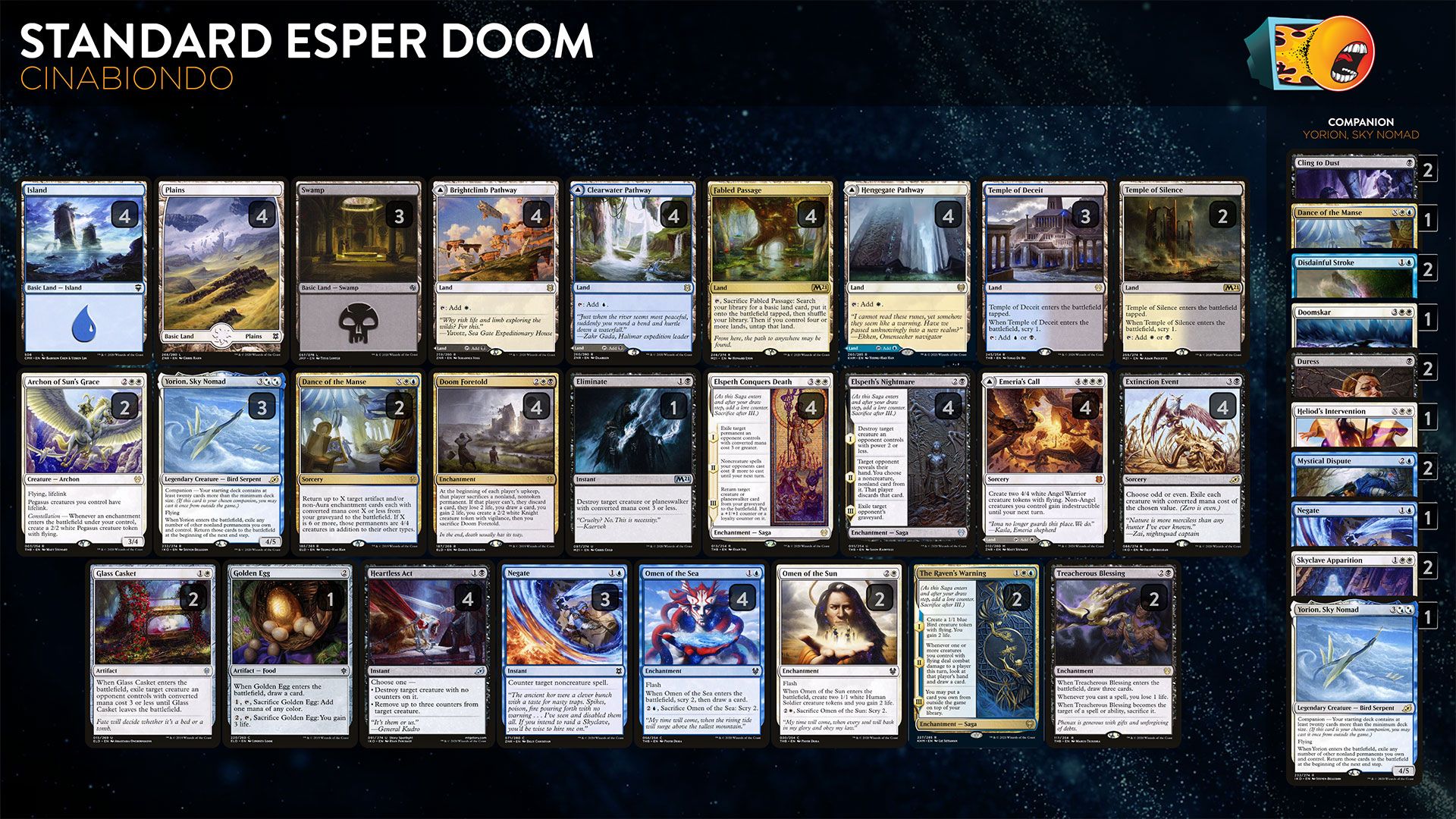 Deck Highlight: Cinabiondo's Standard Esper Doom | TCGplayer