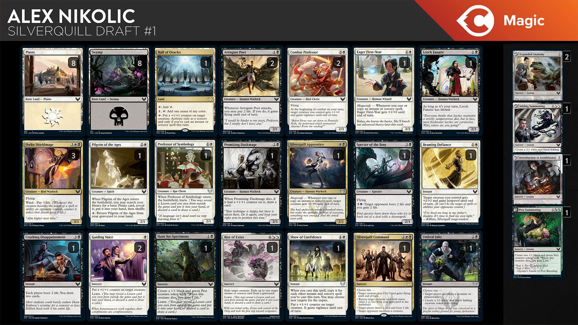 How to Draft Silverquill in Strixhaven Limited | TCGplayer