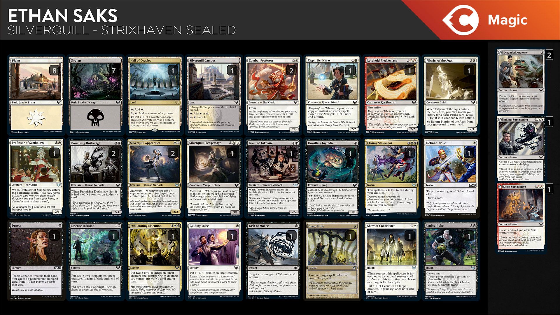 Breaking Down a Strixhaven Sealed Build | TCGplayer