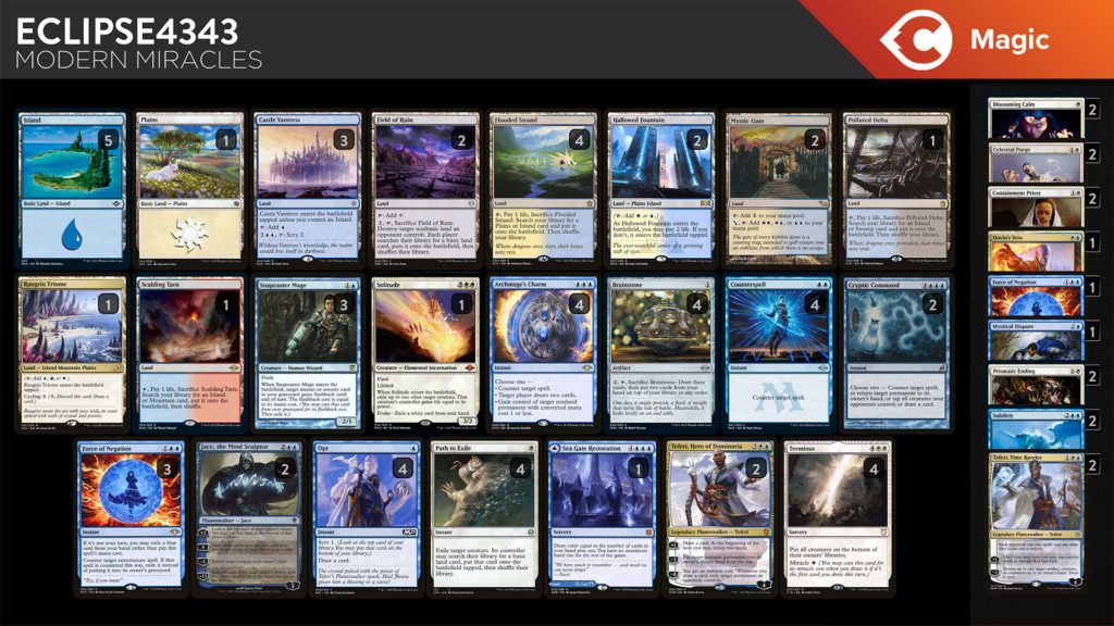 Modern Miracles - Deck Highlight | TCGplayer