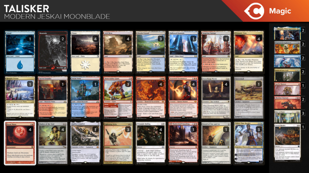 Modern Jeskai MoonBlade - Deck Highlight | TCGplayer
