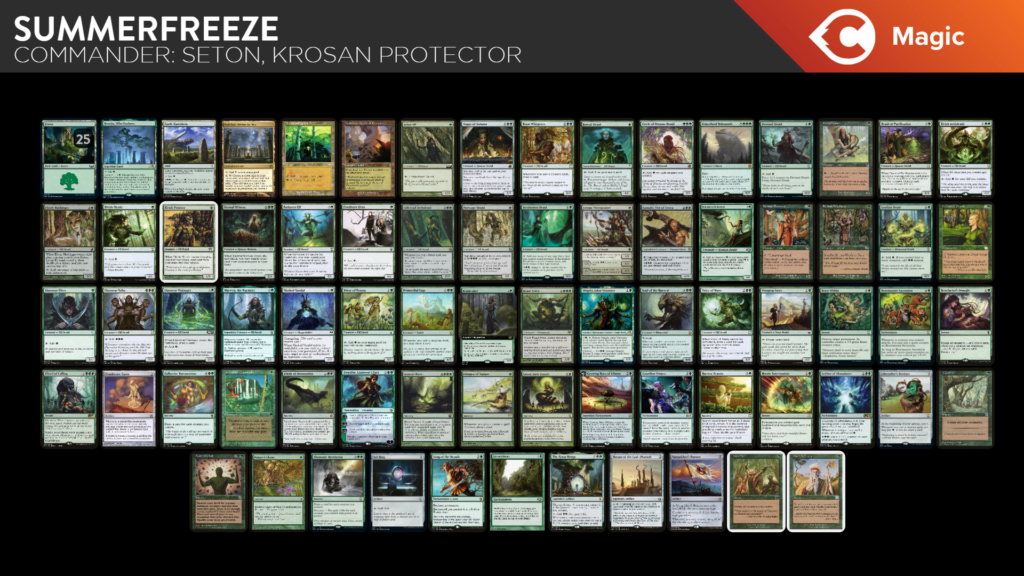 Druid Tribal with Seton, Krosan Protector - EDH Showcase | TCGplayer