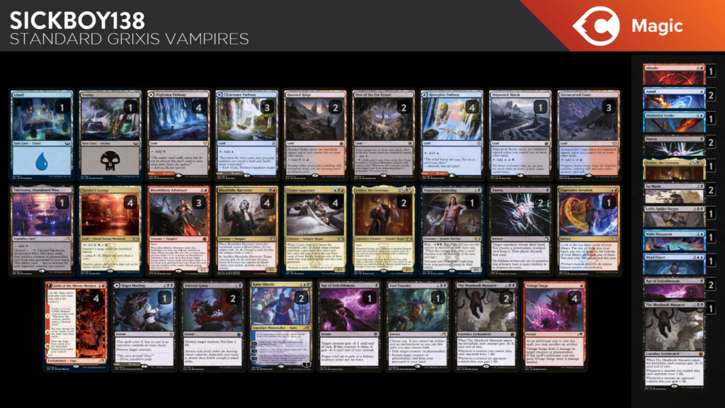 Standard Grixis Vampires - Deck Guide Update | TCGplayer