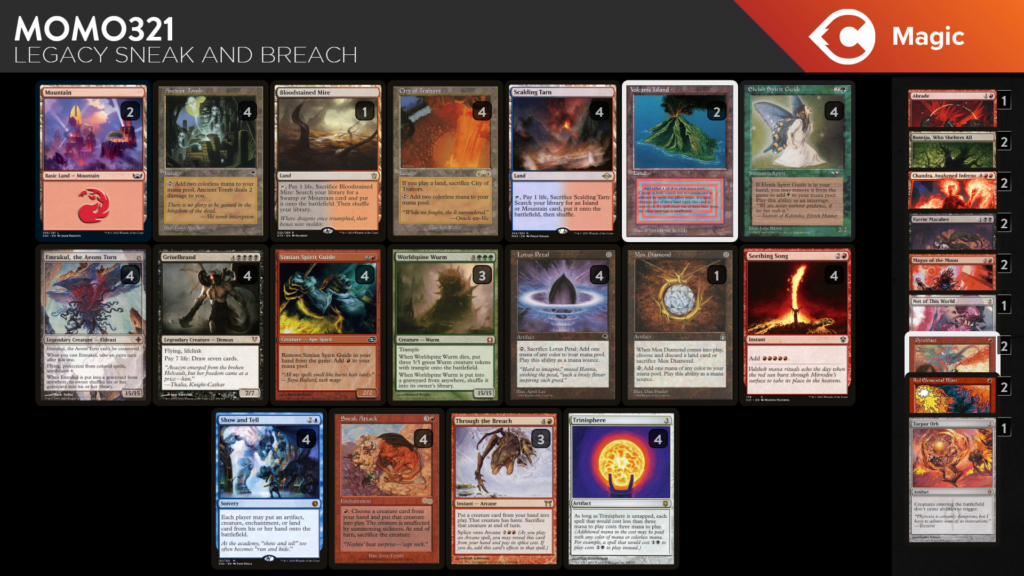 (Mostly) Mono-Red Sneak and Show in Legacy - Deck Guide | TCGplayer