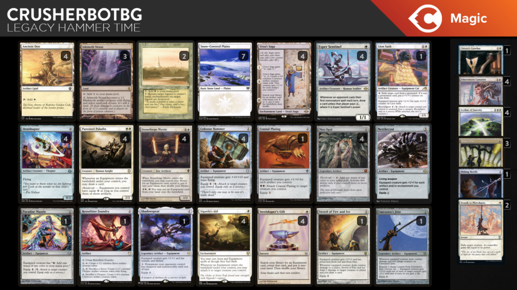 MTG Legacy Hammer Time - Deck Guide | TCGplayer