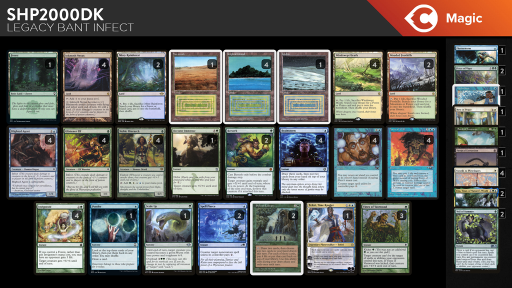 MTG Legacy Bant Infect - Deck Guide | TCGplayer