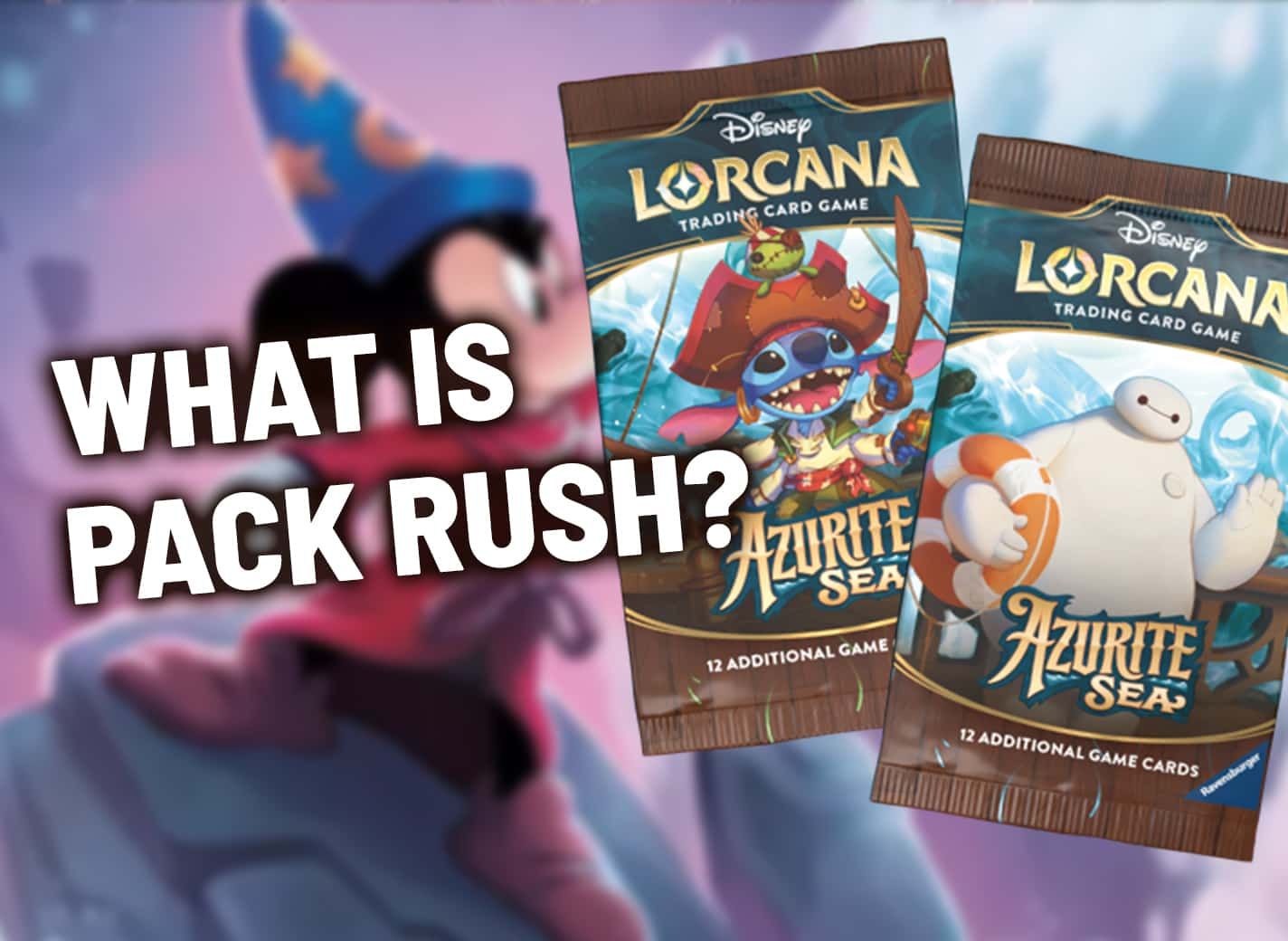 What Is Pack Rush In Disney Lorcana? | TCGplayer