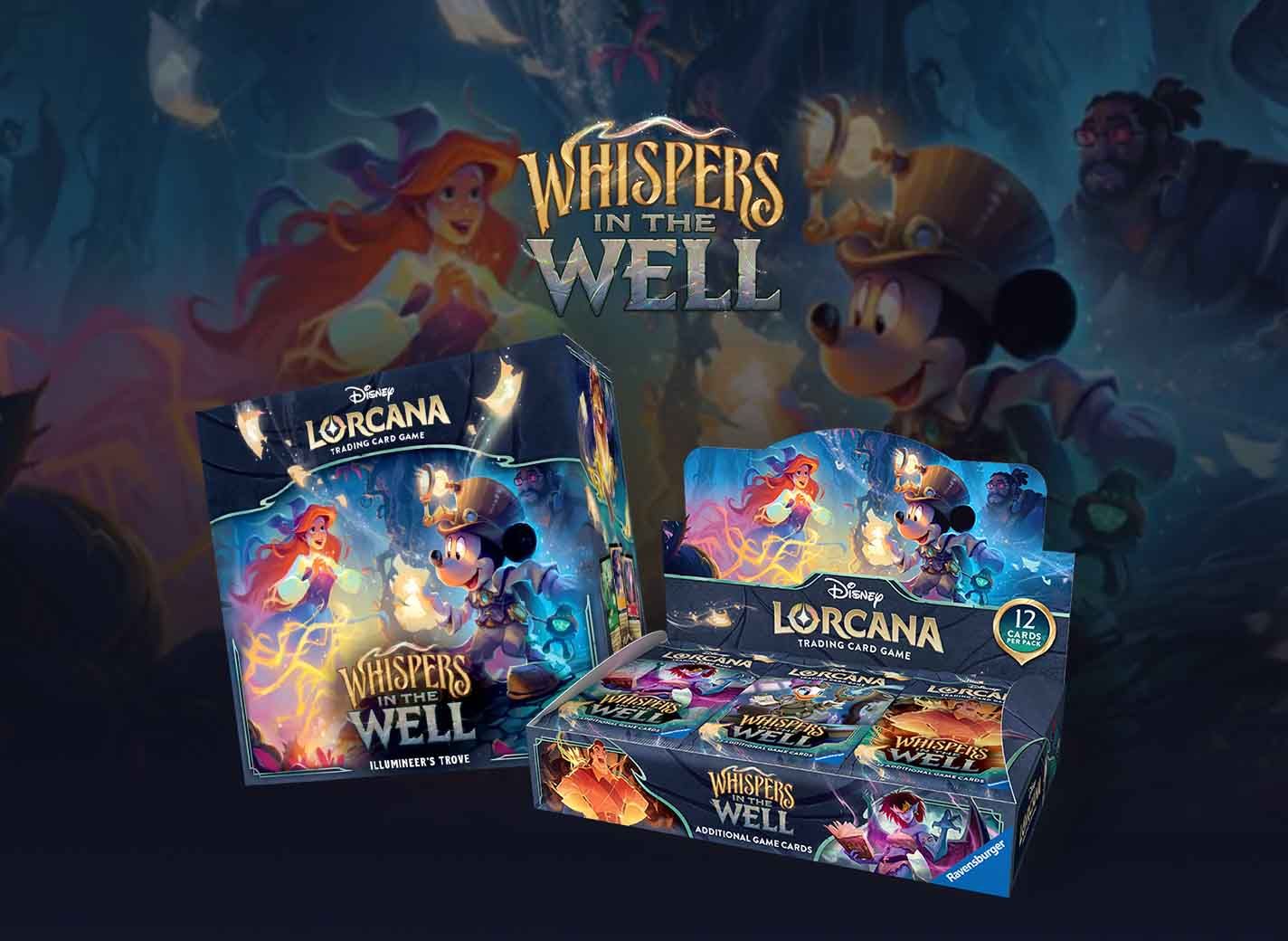 Everything We Know About Disney Lorcana's Whispers In The Well | TCGplayer