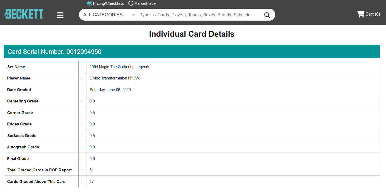 An Introduction to Graded Cards in MTG Finance | TCGplayer