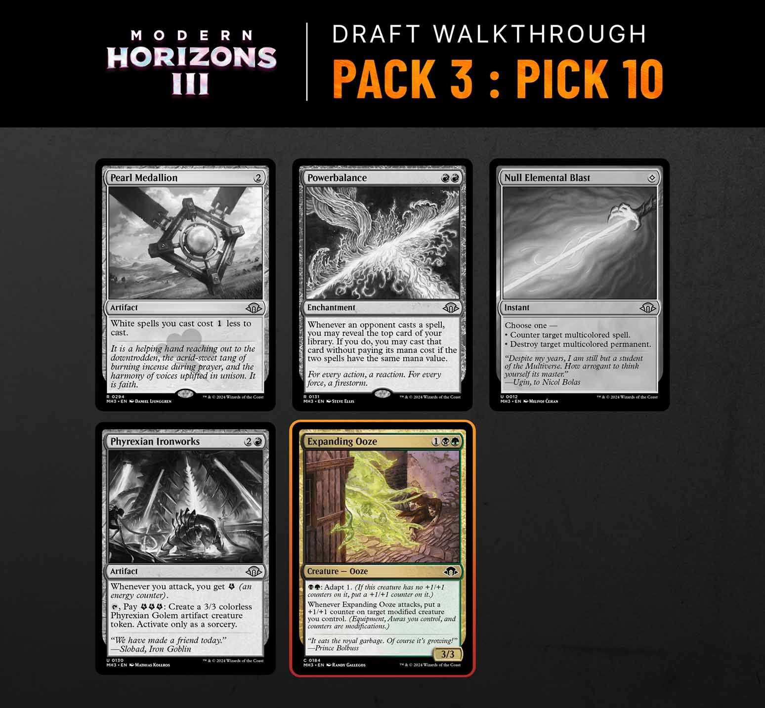A Pick-By-Pick Modern Horizons 3 MTG Draft Walkthrough | TCGplayer