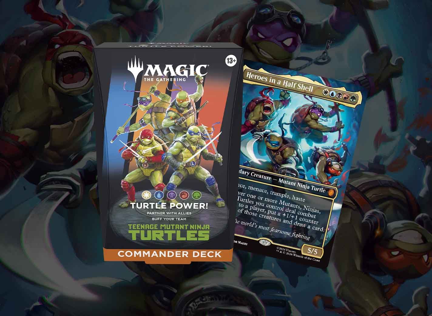 Turtle Power! MTG TMNT Commander Precon Upgrade Guide | TCGplayer