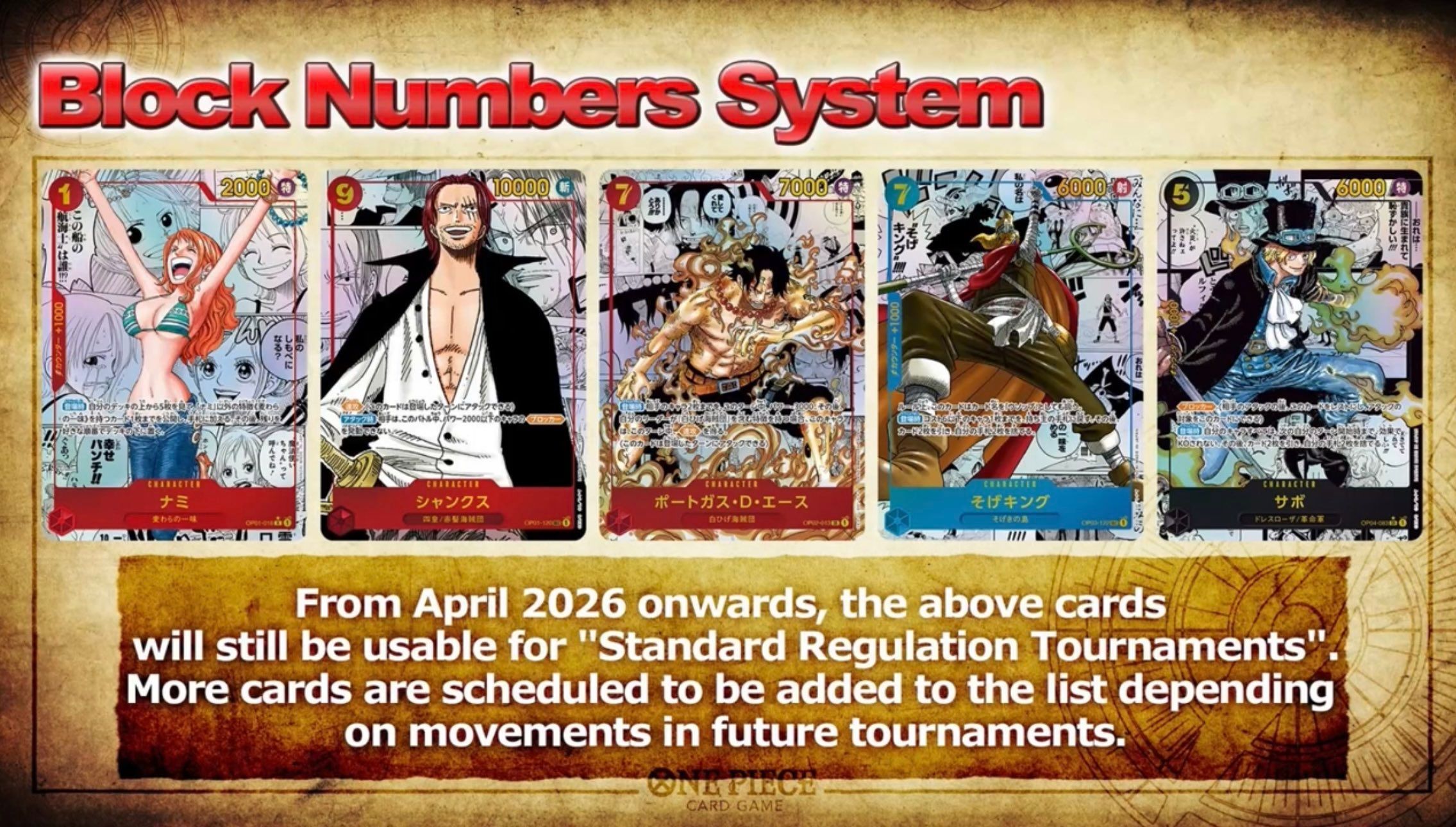 Massive Bans and Rotations Shake Up One-Piece TCG! | TCGplayer