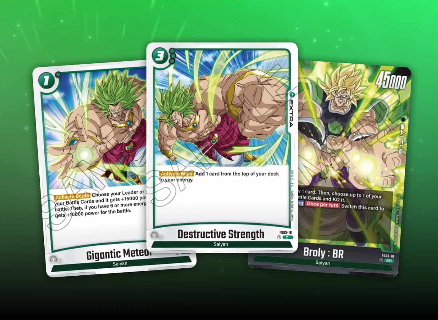 The 10 Best Dragonball Super: Fusion World Green Cards | TCGplayer