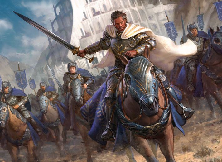 Aragorn, the Uniter - Universes Beyond: The Lord of the Rings: Tales of ...