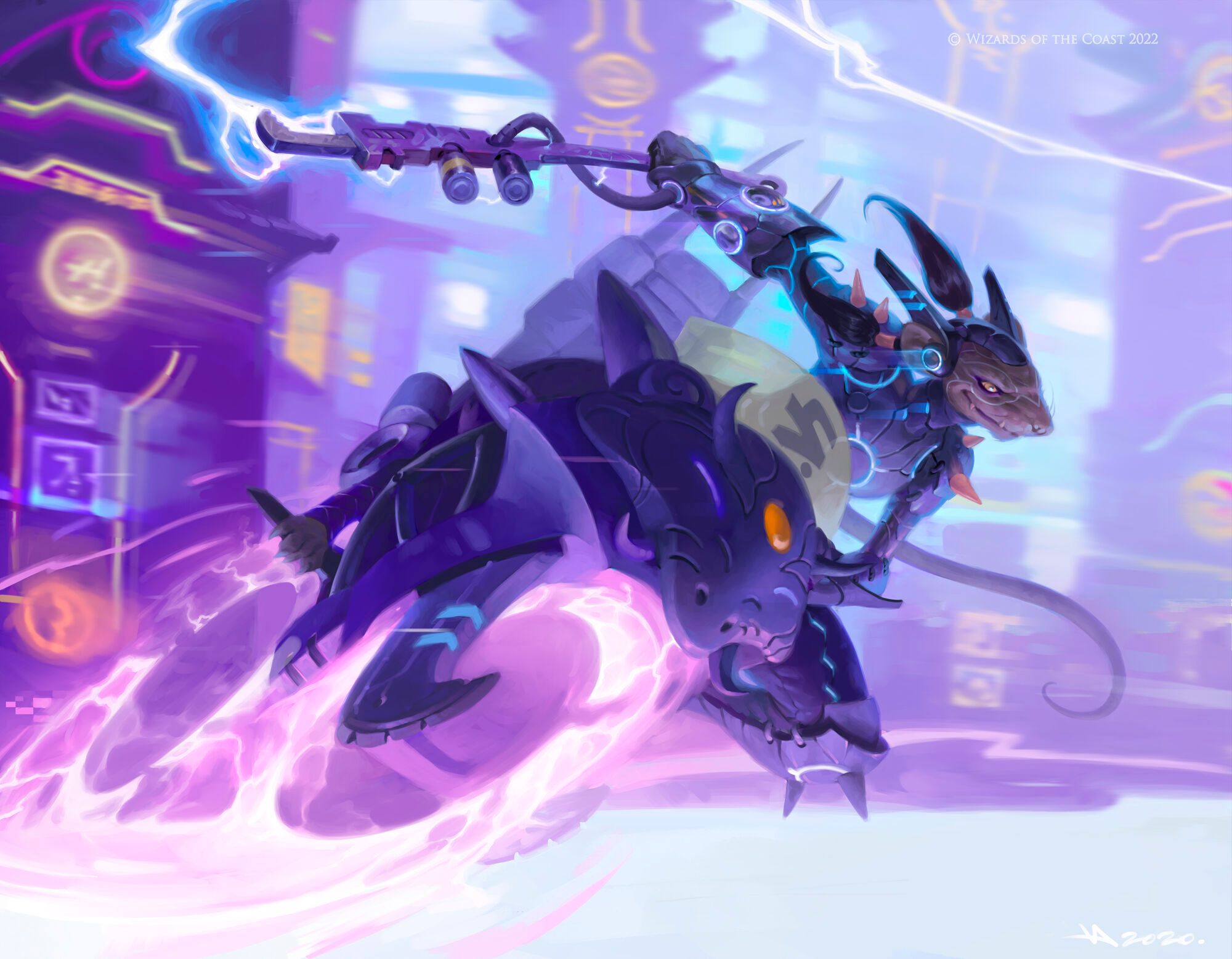 Greasefang, Okiba Boss - Kamigawa: Neon Dynasty - Magic: The Gathering