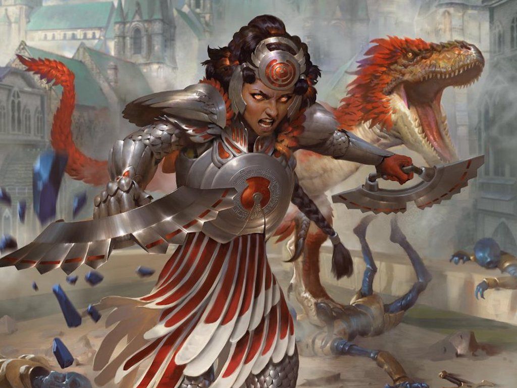 Huatli, the Sun's Heart - War of the Spark - Magic: The Gathering