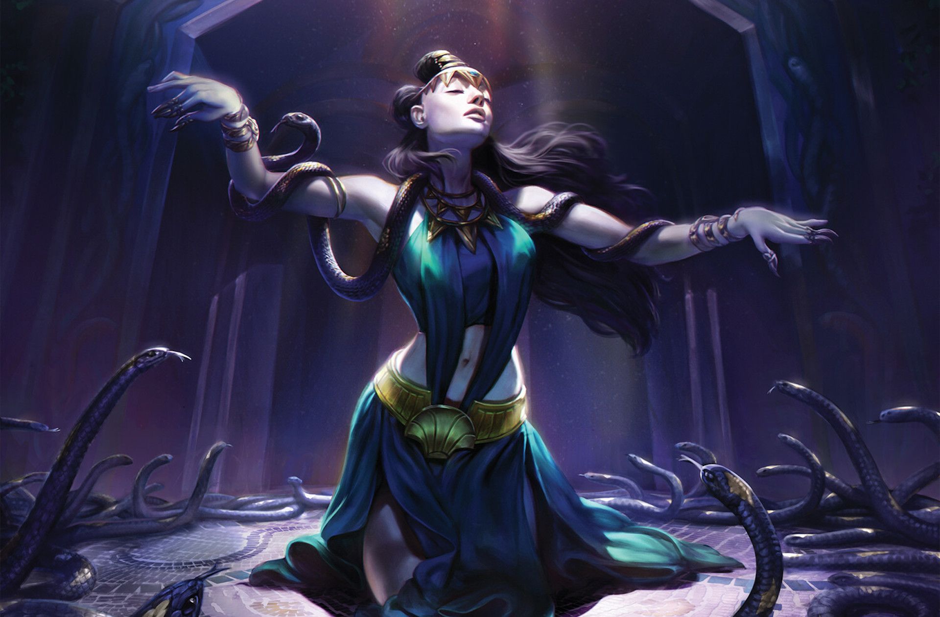 Ophiomancer - Commander Collection: Black - Magic: The Gathering ...