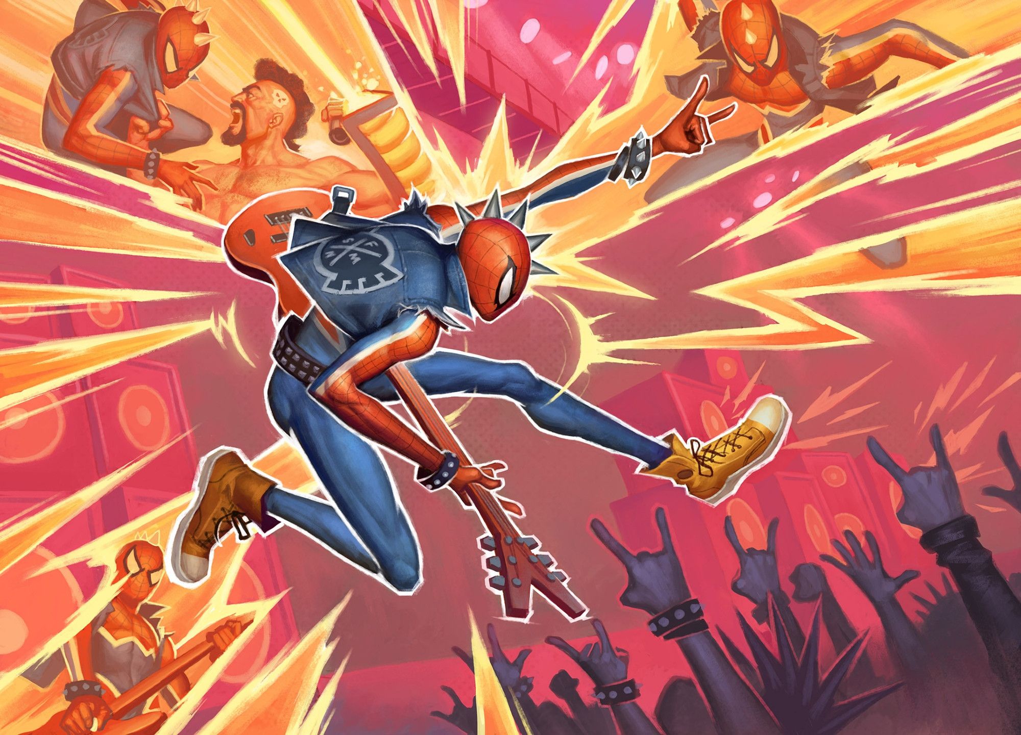 Spider-Punk - Marvel's Spider-Man - Magic: The Gathering - TCGplayer.com