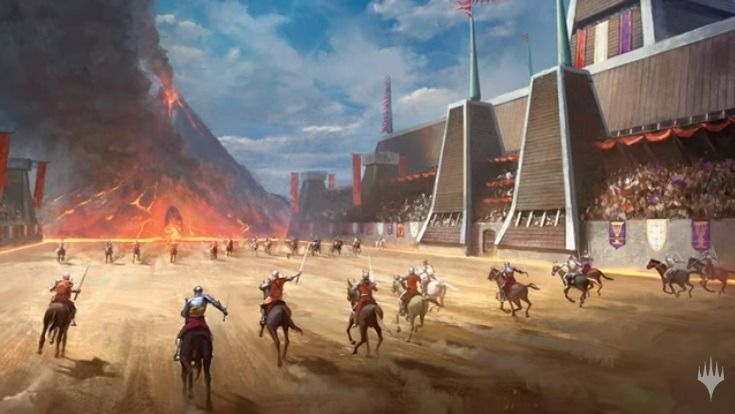 Tournament Grounds - Throne of Eldraine - Magic: The Gathering