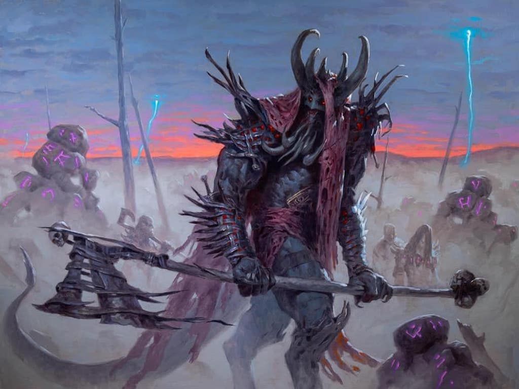 Varragoth, Bloodsky Sire (Showcase) - Kaldheim - Magic: The Gathering