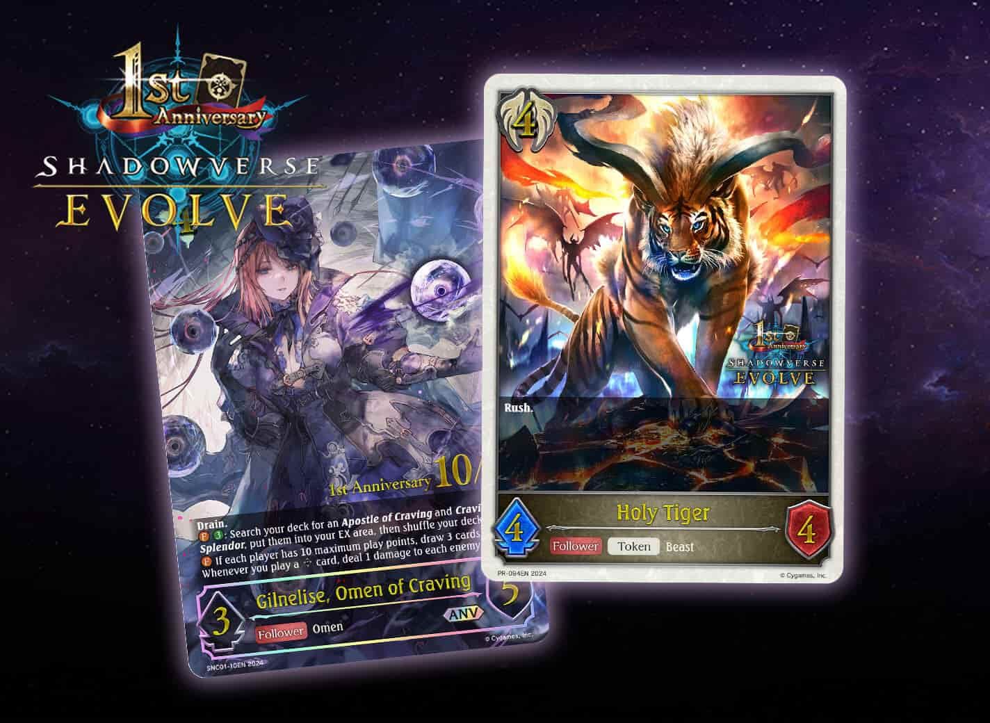 Shadowverse: Evolve's Golden Ticket: One of One Anniversary Serialized ...