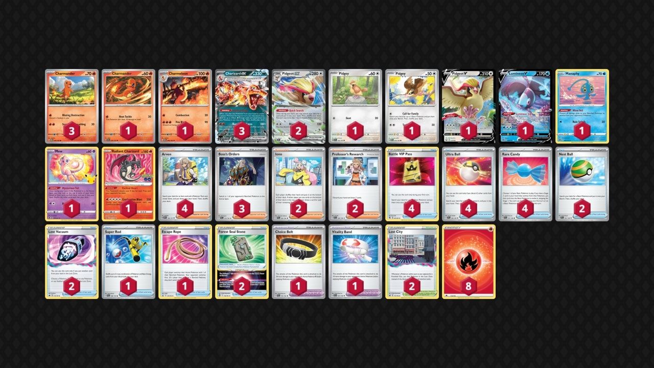 Charizard ex Deck Guide (Pokémon TCG) (October 2023) | TCGplayer