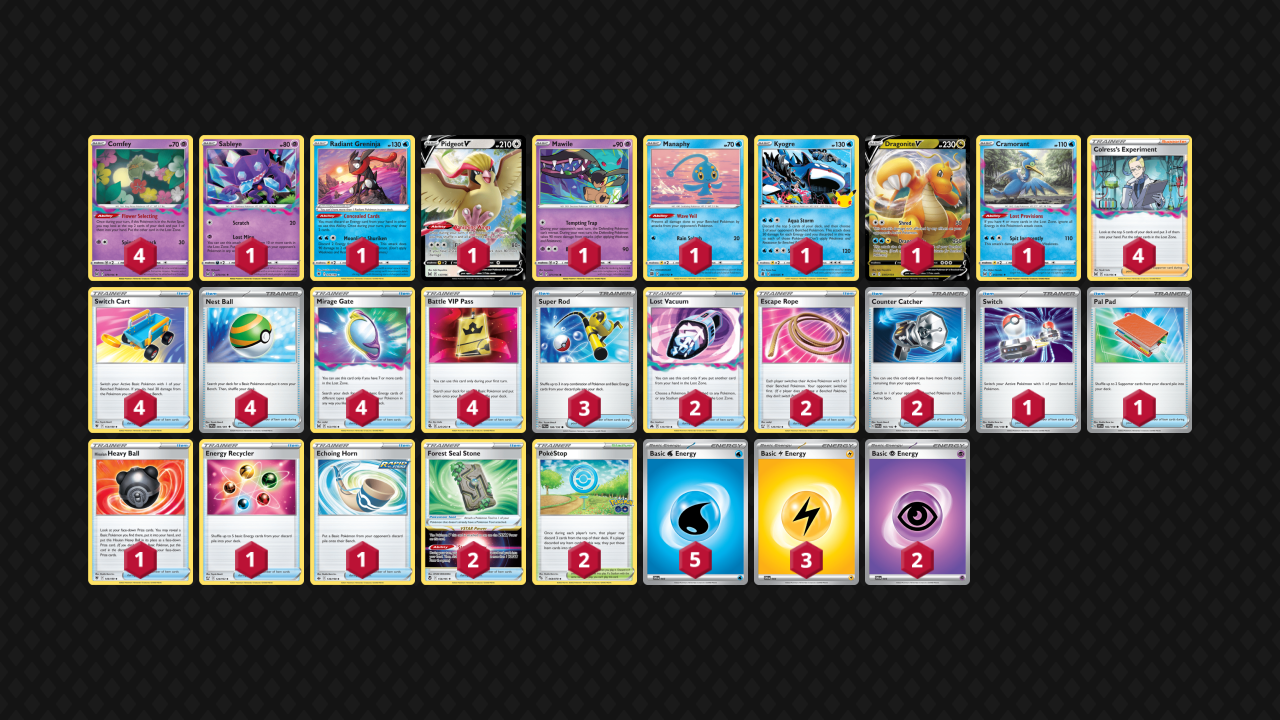 Lost Zone Kyogre Deck Guide (Pokémon TCG) | TCGplayer