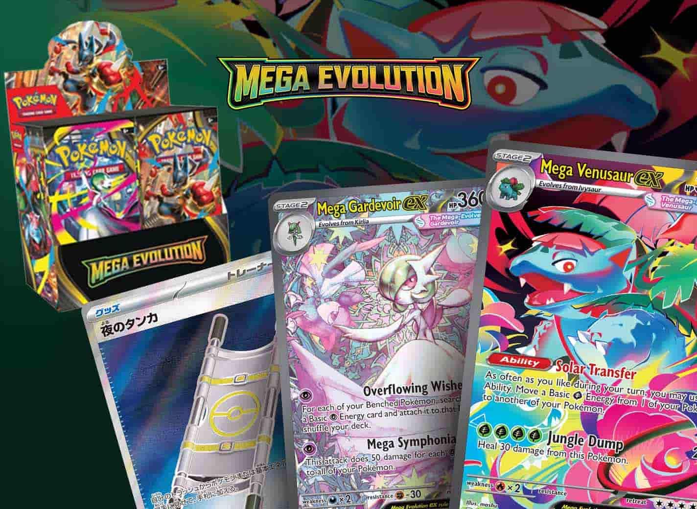 Mega Evolucion Cartas Pokemon Ingles