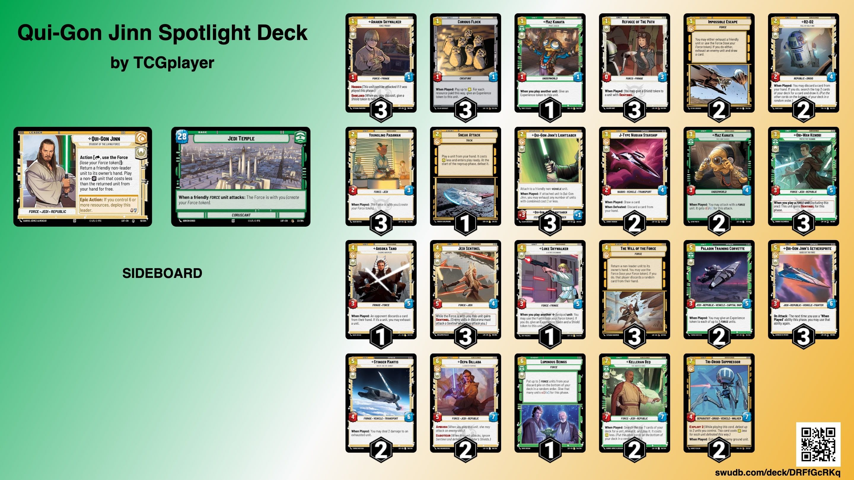 How to Upgrade the Legends of the Force Spotlight Decks | TCGplayer