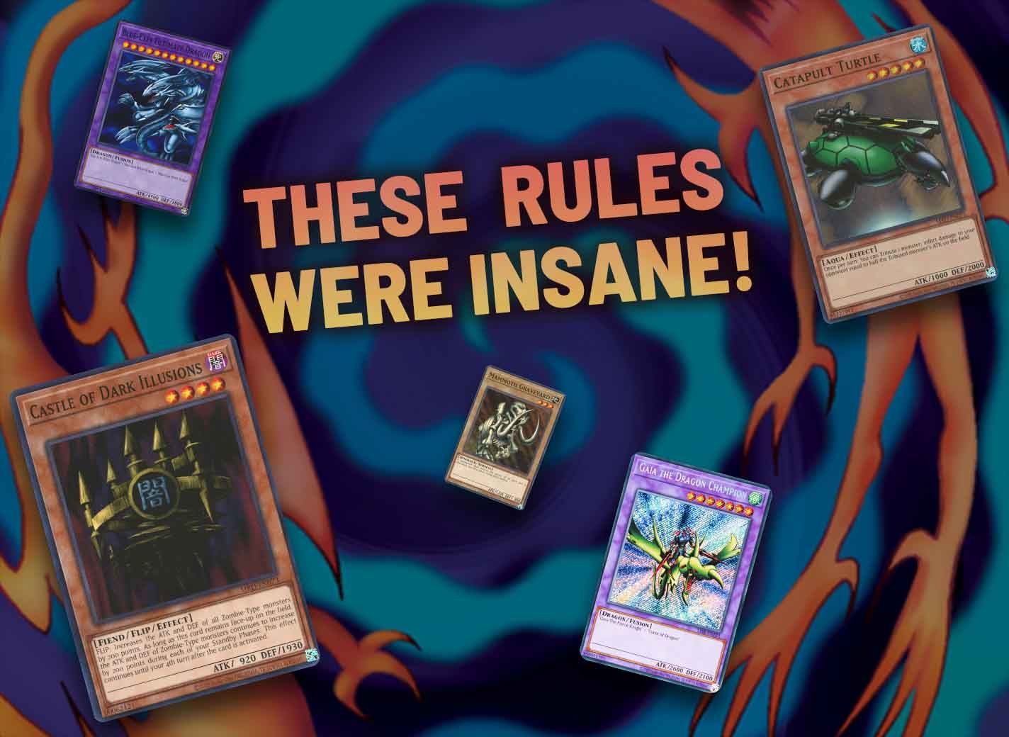 The Original Rules Of Yu-Gi-Oh Were Absolutely Nuts | TCGplayer