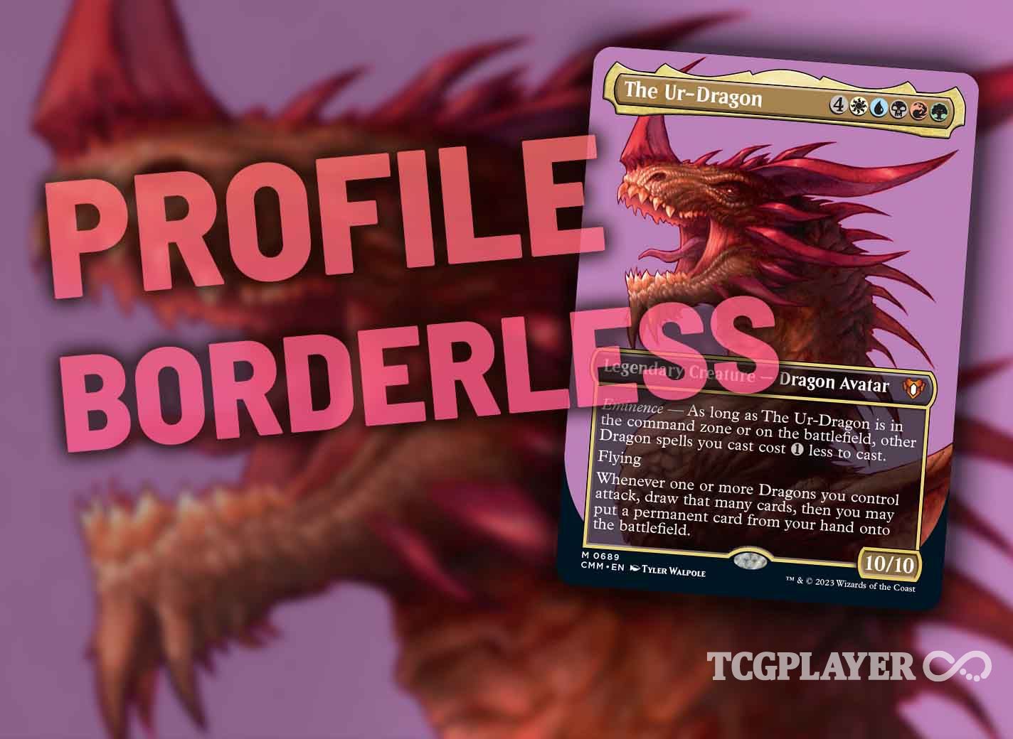 What is a Profile Borderless Card in Magic: The Gathering? | TCGplayer ...