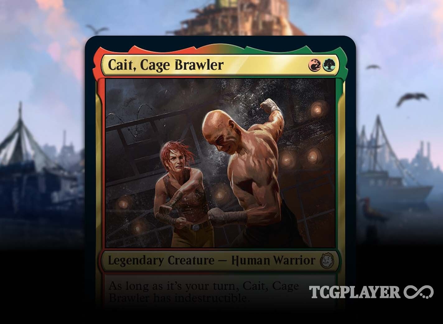 Our EXCLUSIVE Universes Beyond: Fallout Preview Card! | TCGplayer Infinite