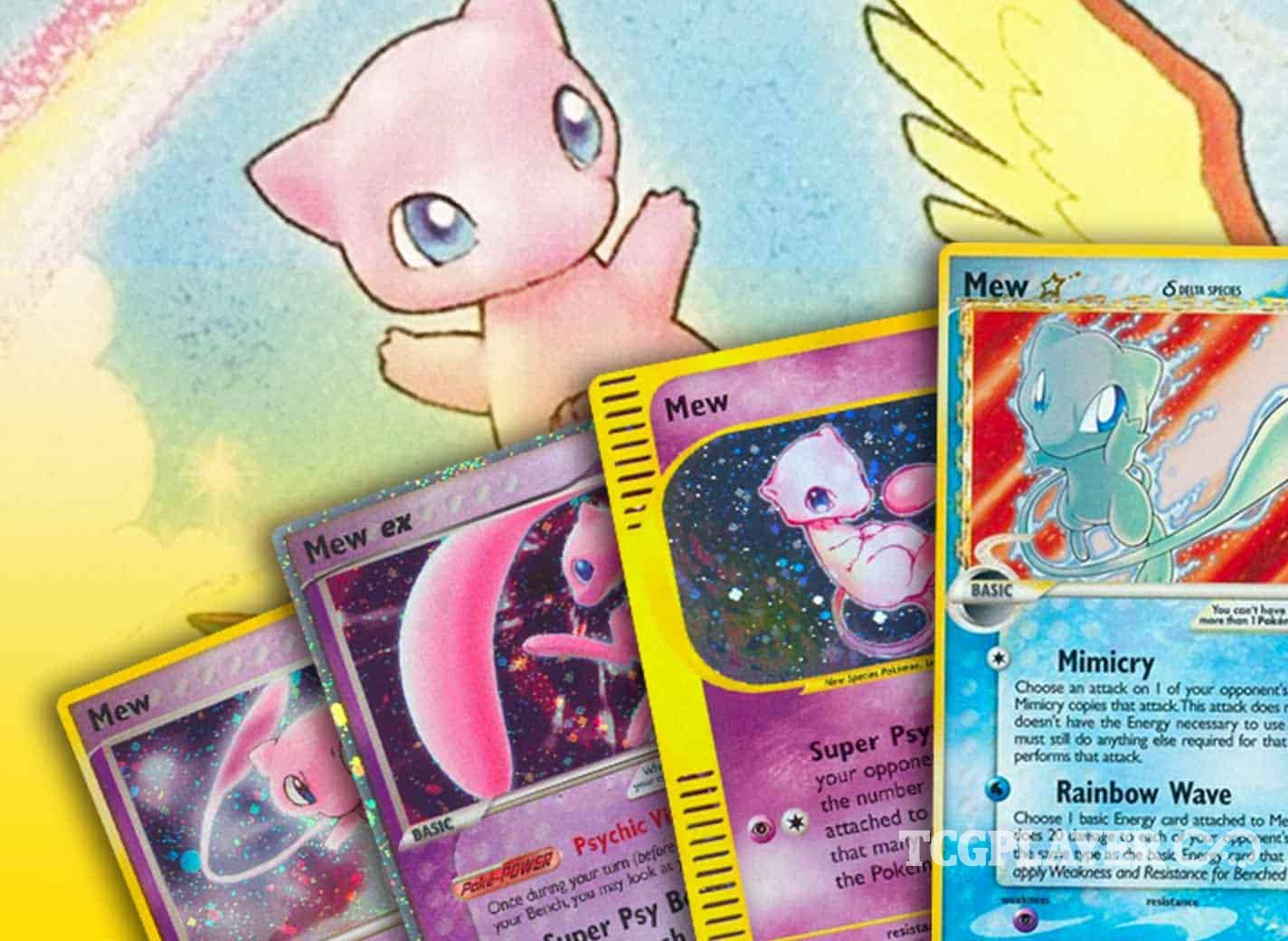 Top 5 Most Expensive Mew Pokémon Cards | TCGplayer Infinite