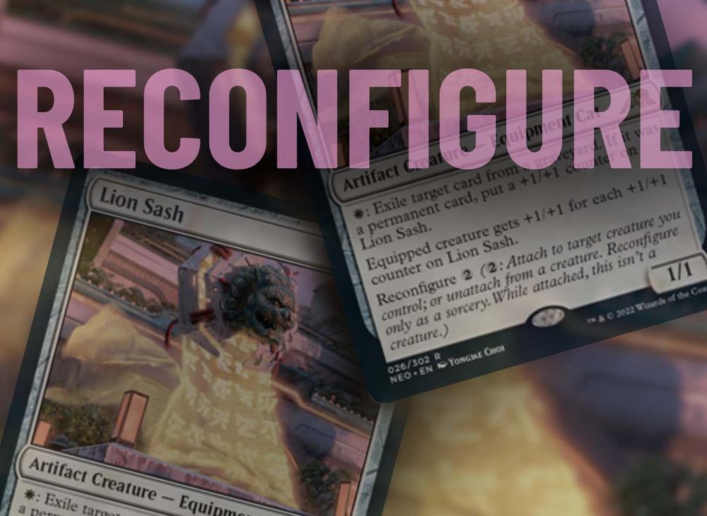 MTG Keywords Explained: What is Reconfigure? | TCGplayer
