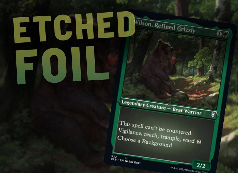 What is an Etched Foil in Magic: The Gathering? | TCGplayer