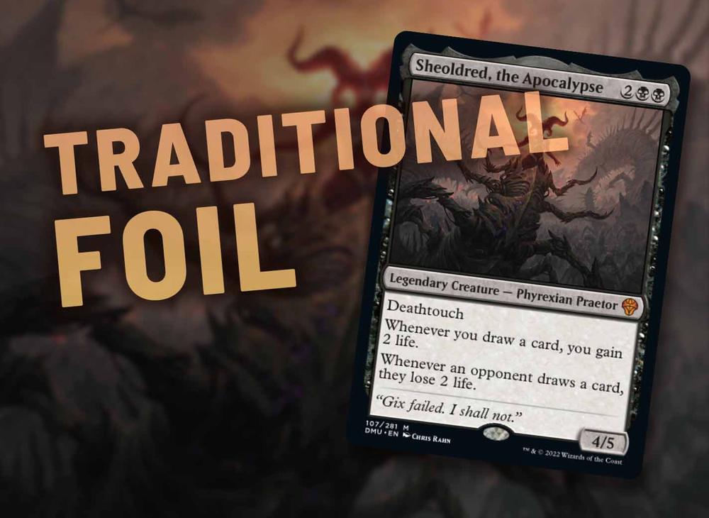 What is a Traditional Foil in Magic: The Gathering? | TCGplayer