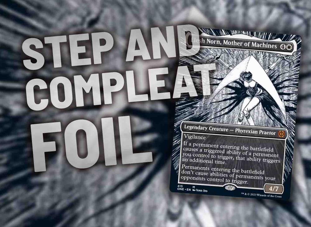 What is a Step-and-Compleat Foil in Magic: The Gathering? | TCGplayer