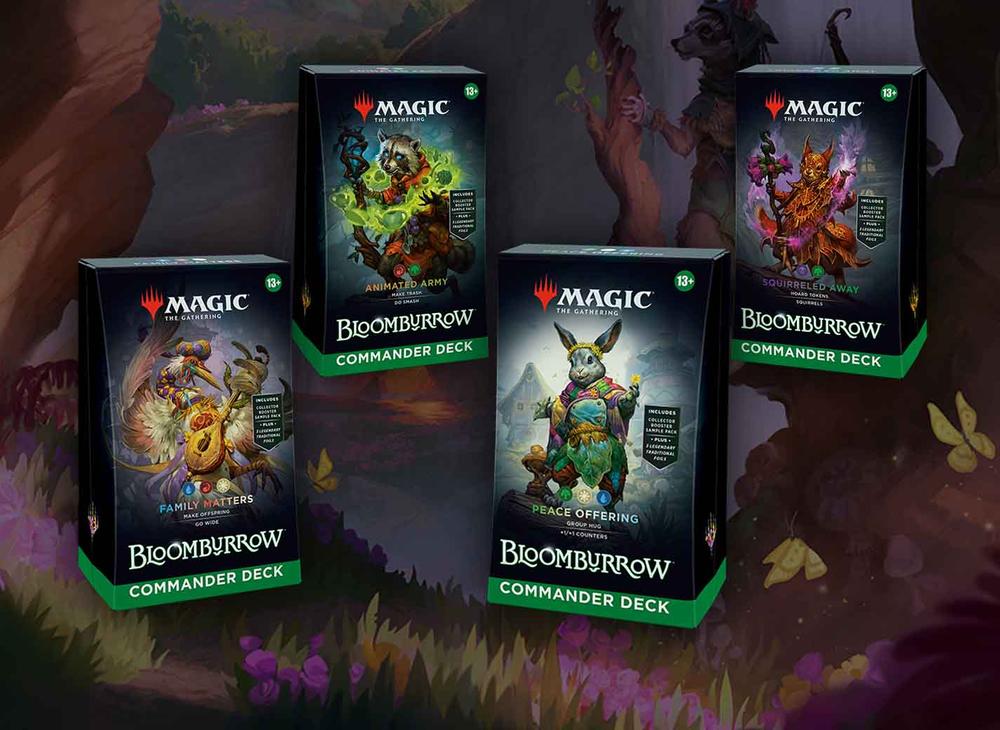 How to Upgrade All Four Bloomburrow MTG Commander Precons | TCGplayer