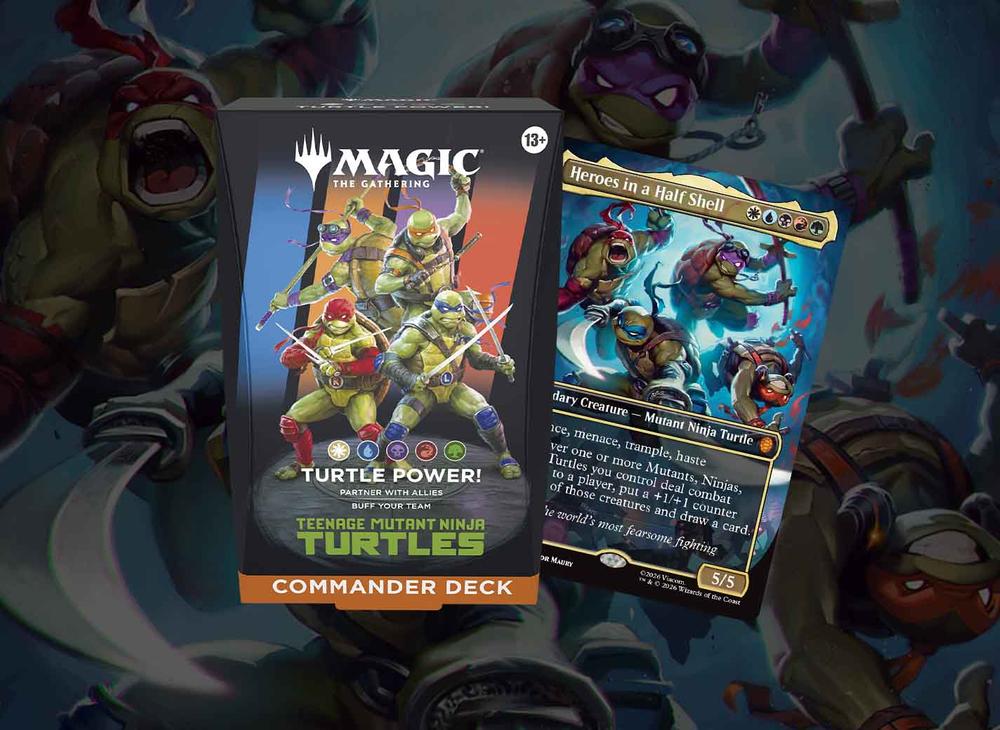 Turtle Power! MTG TMNT Commander Precon Upgrade Guide | TCGplayer