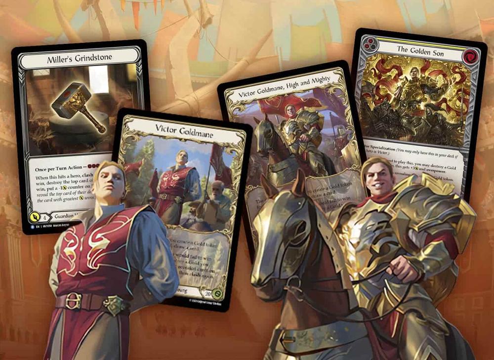 Introducing Heavy Hitter's Newest Hero: Victor Goldmane! | TCGplayer