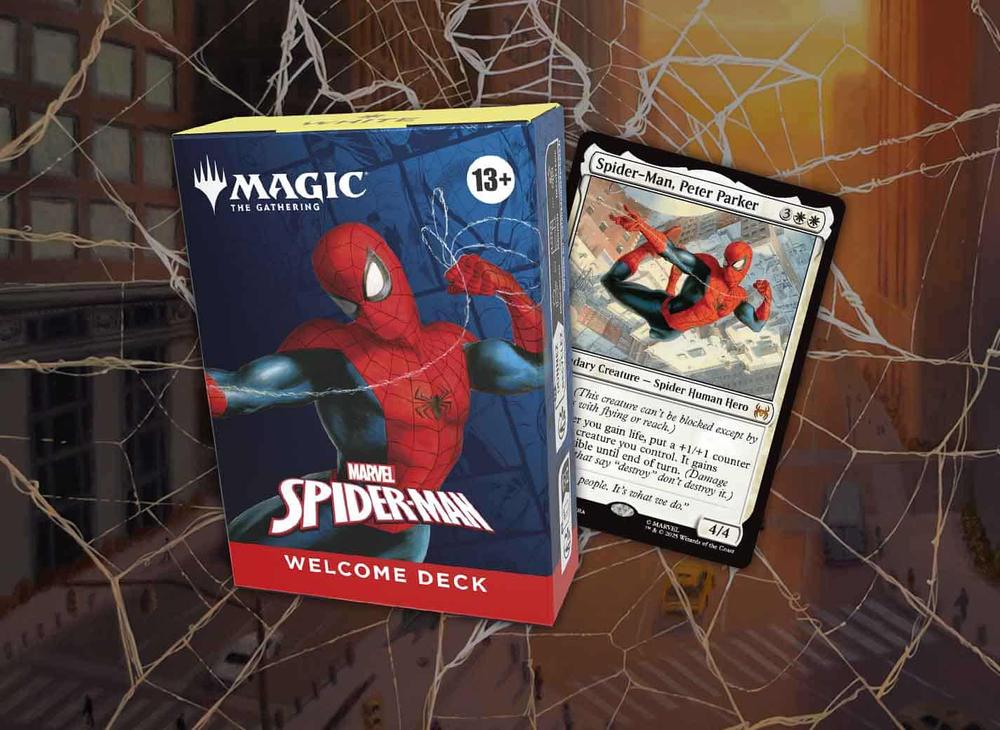 How to Upgrade the White MTG Marvel's Spider-Man Welcome Deck for ...