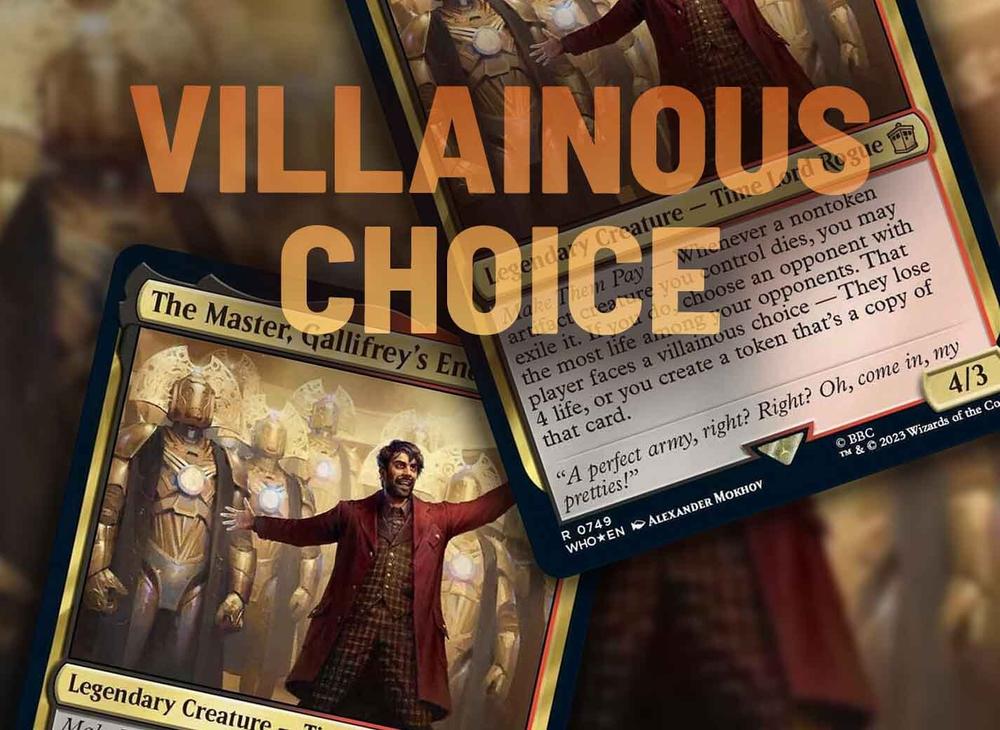 MTG Keywords Explained: What is Villainous Choice in Magic: The ...
