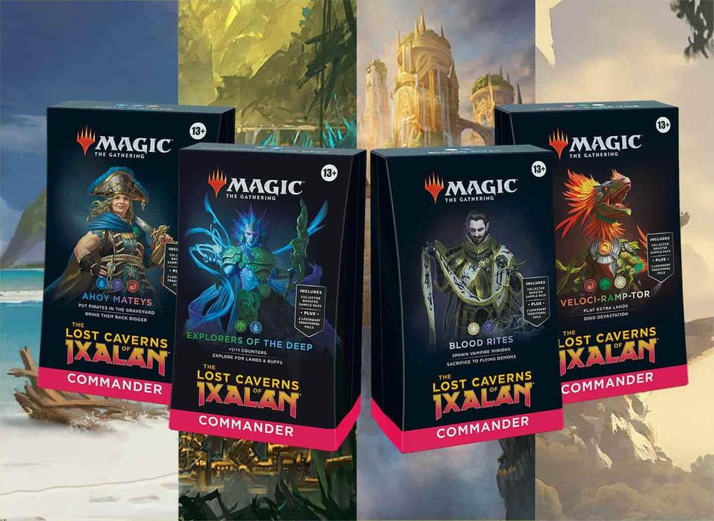 How to Upgrade All Four Lost Caverns of Ixalan Commander Precons ...