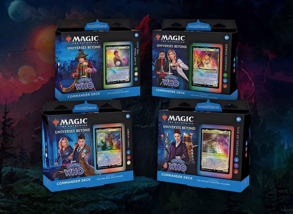 How to Upgrade All Four Doctor Who Commander Precons | TCGplayer