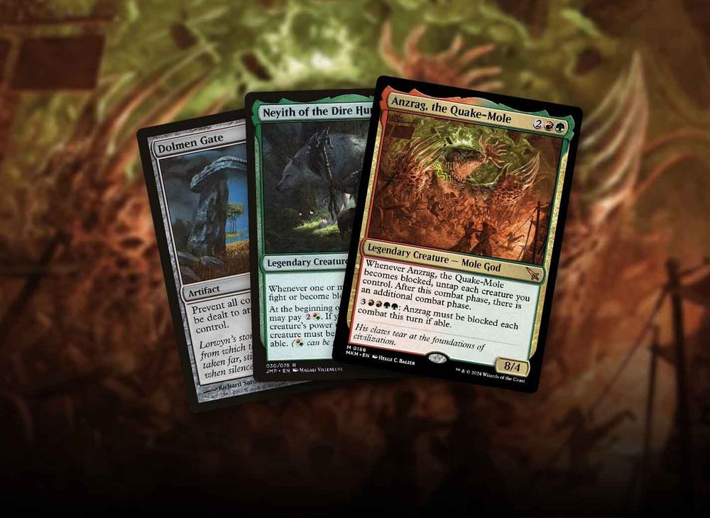 Building Anzrag, the Quake-Mole in Commander | TCGplayer