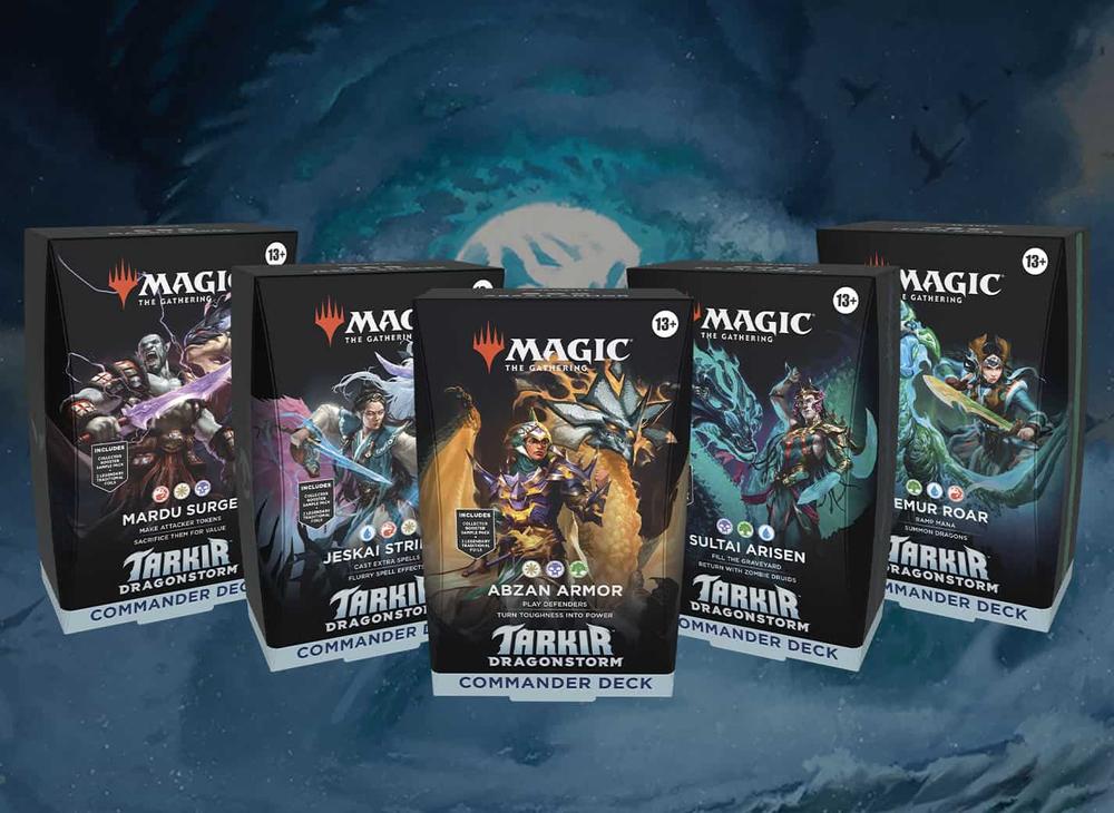How to Upgrade All Five Tarkir: Dragonstorm MTG Commander Precon Decks | TCGplayer