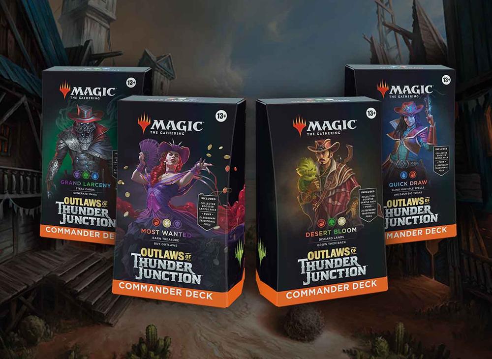 How to Upgrade All Four Outlaws of Thunder Junction Commander Precons ...